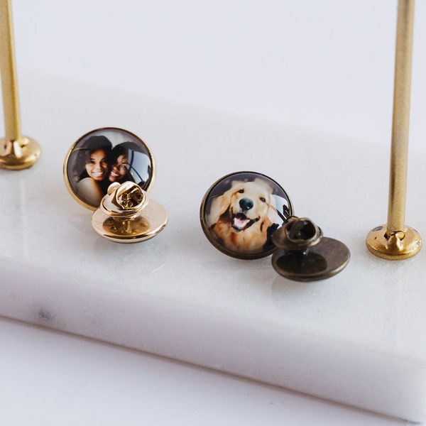 Photo Lapel Pin - Etsy