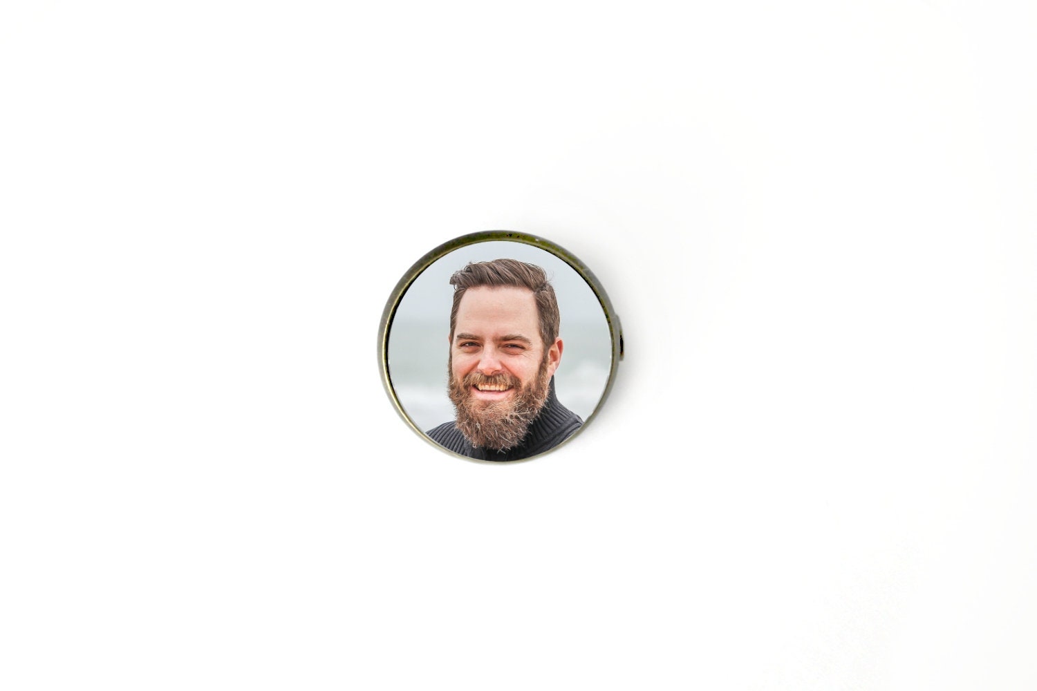 Memorial Gift Photo Lapel Pin Memorial Keepsake Photo Gift | Etsy