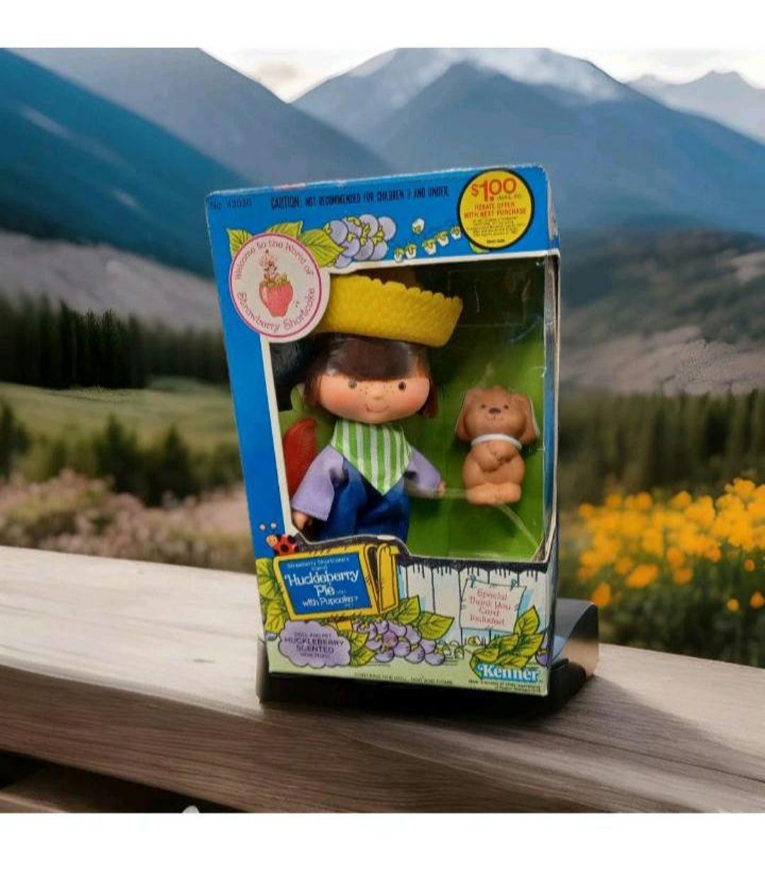 Huckleberry Pie Doll With Pupcake Strawberry Shortcake 1980s in Box - Etsy