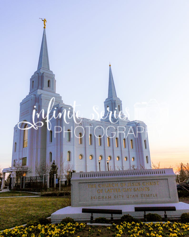 LDS Temple Physical Print | Multiple Sizes and Temples Available | FREE ...
