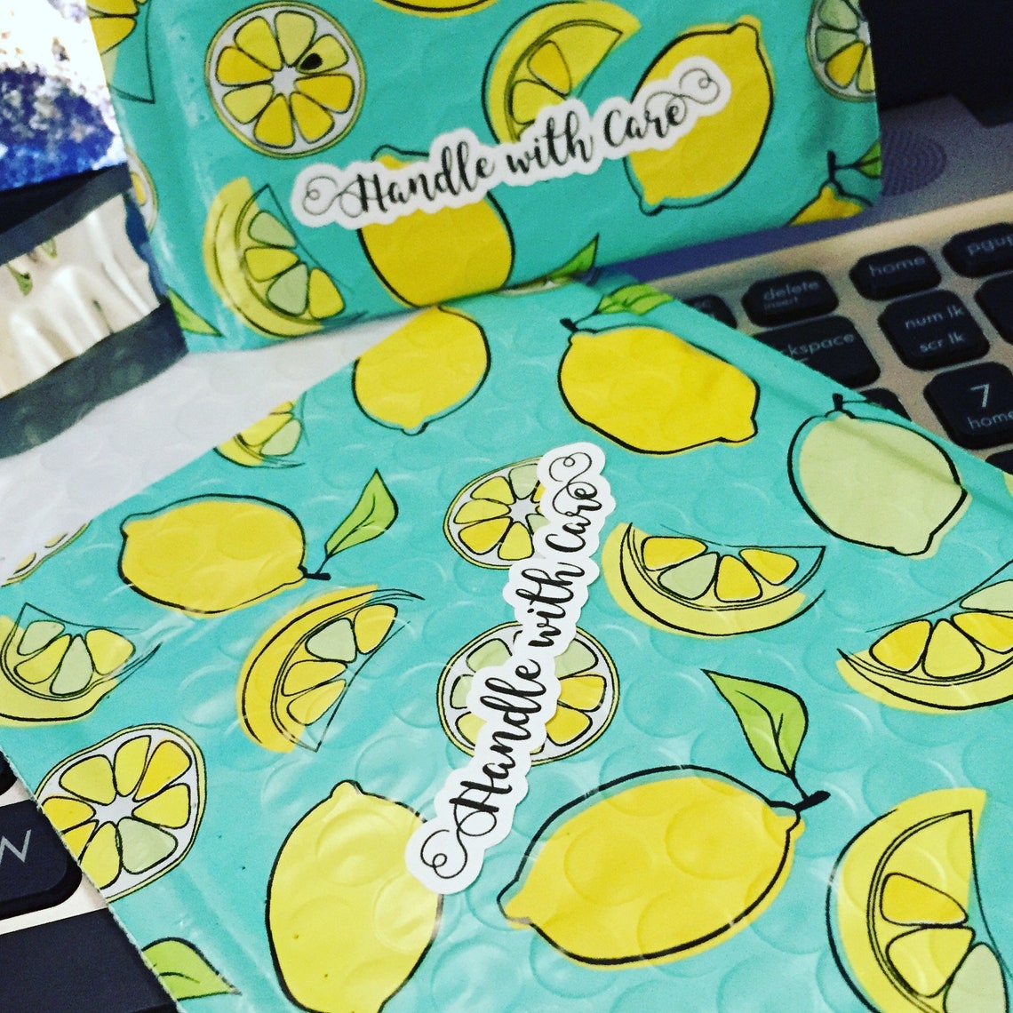 Handle With Care Stickers Ready to Use | Etsy