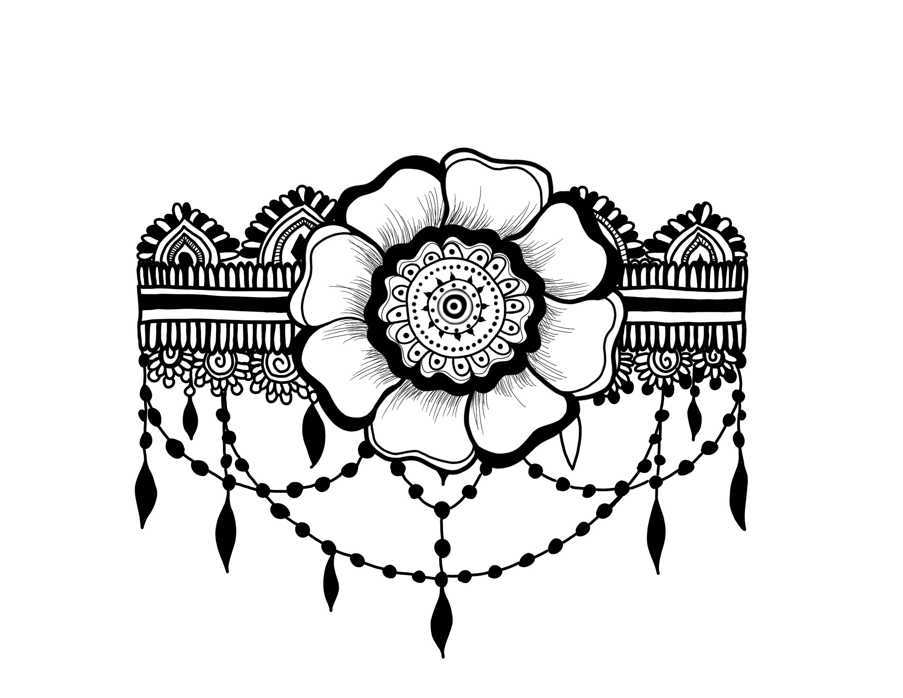 48 Henna Clipart 69