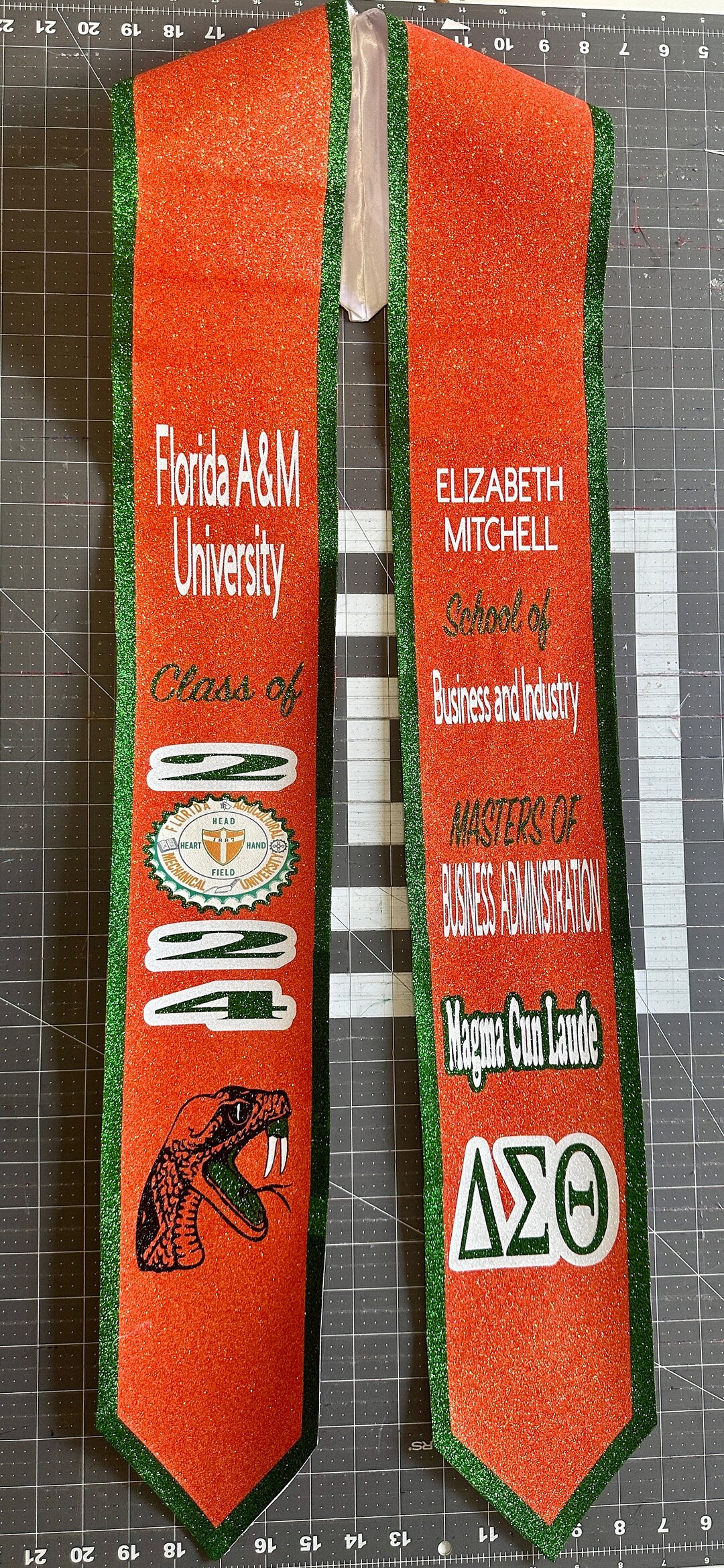 Custom Graduation Stole, Graduation Sash, Customize Stole - Etsy