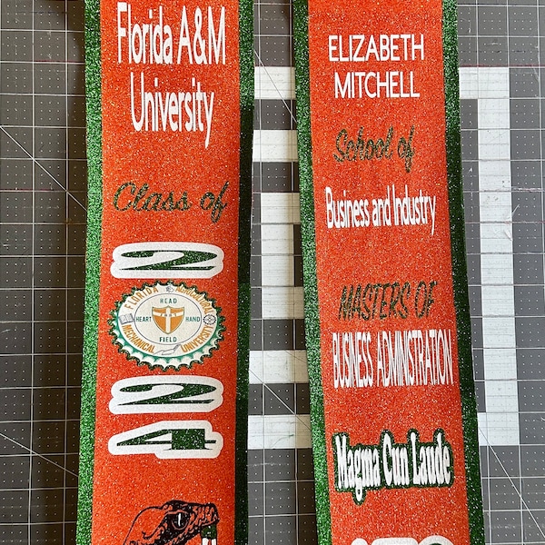 Custom Graduation Stole - Etsy