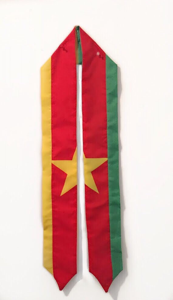 Cameroon Graduation Stole | Etsy