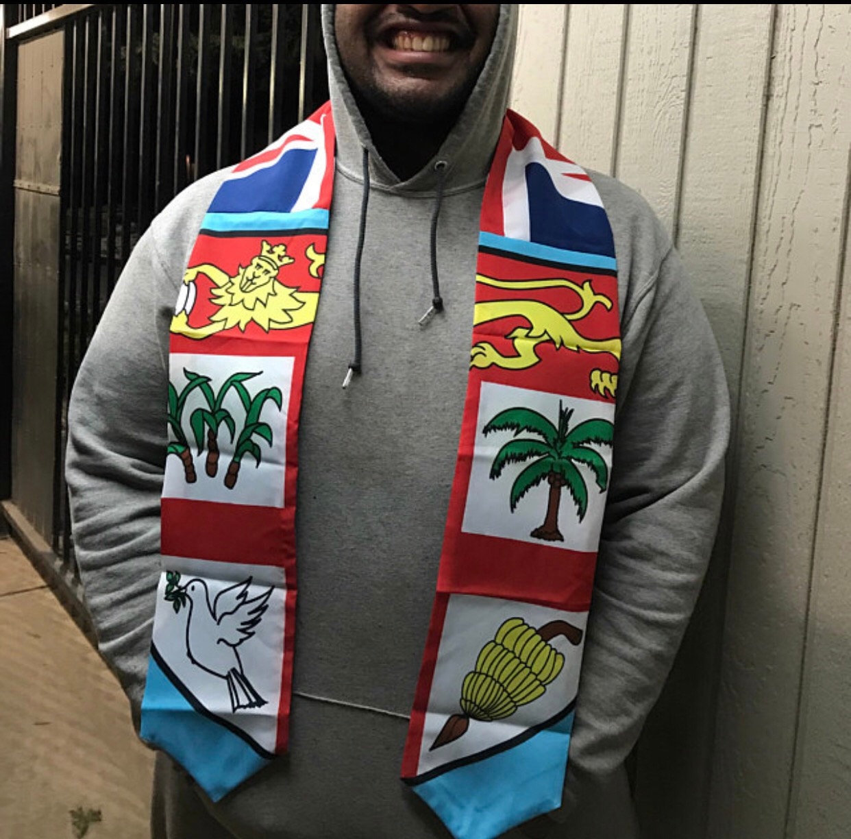 Fiji Flag Stole - Etsy