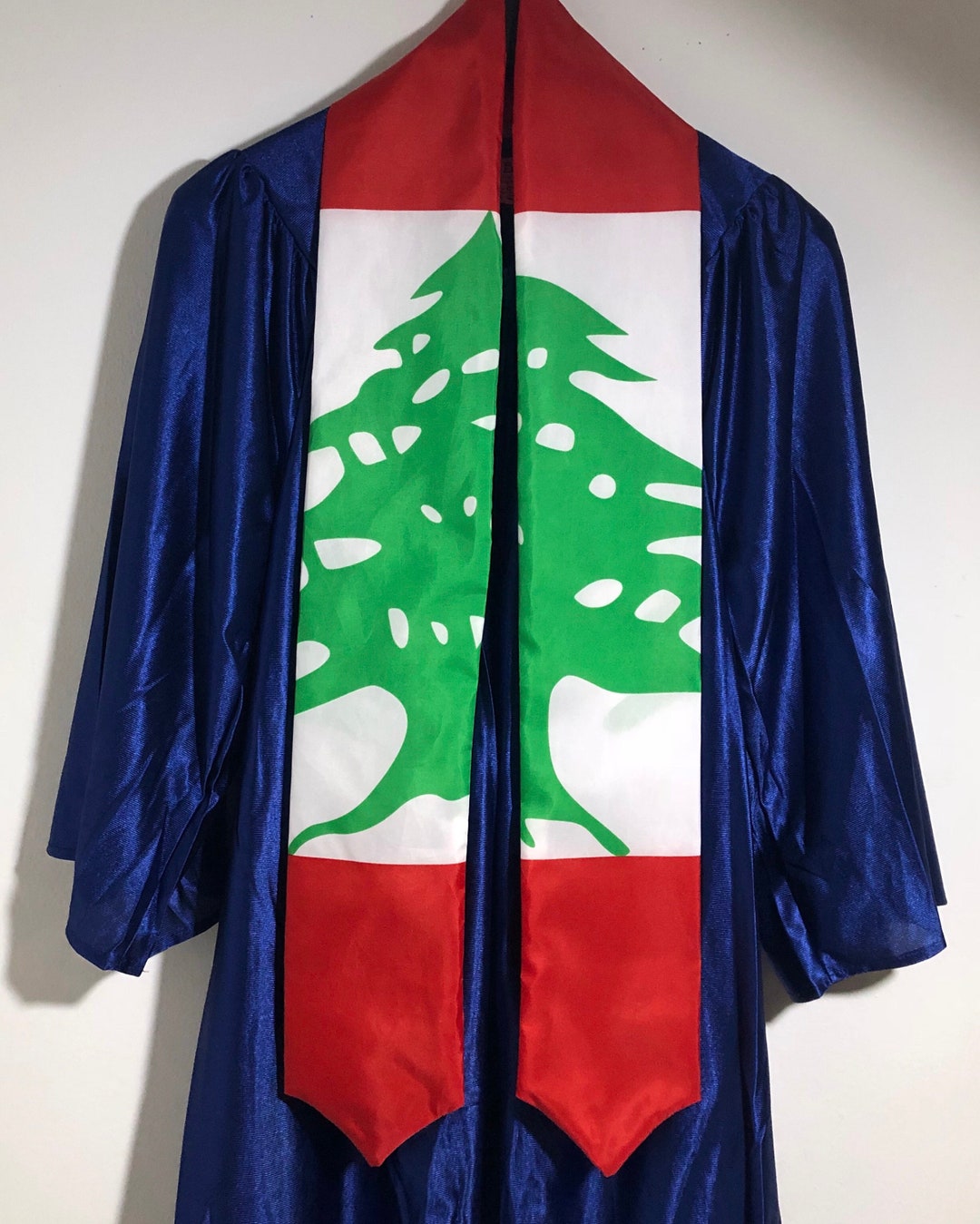 Lebanon Graduation Stole - Etsy