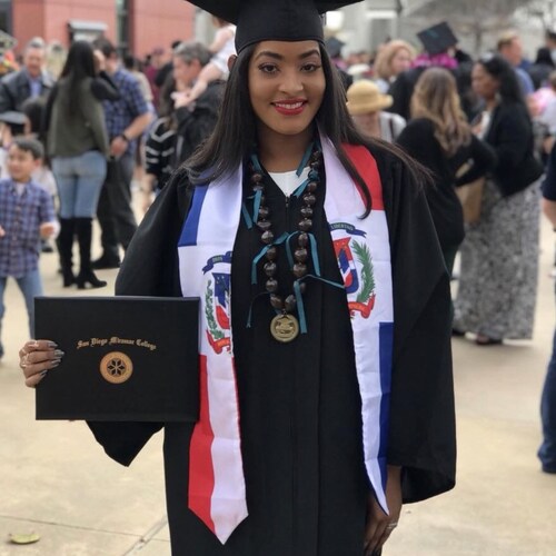 Country Flag Graduation Stole/sash Dominican Republic DR - Etsy