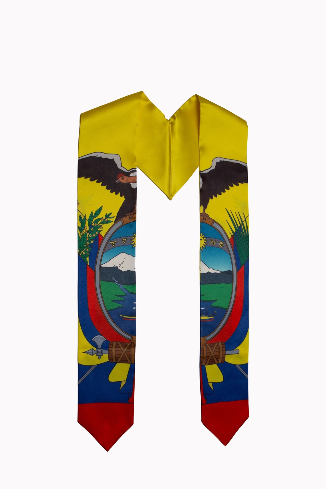 Ecuador Graduation Stole Not Embroidered - Etsy