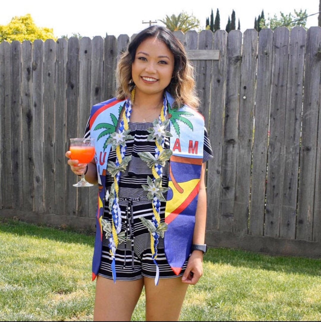 Guam Graduation Stole - Etsy