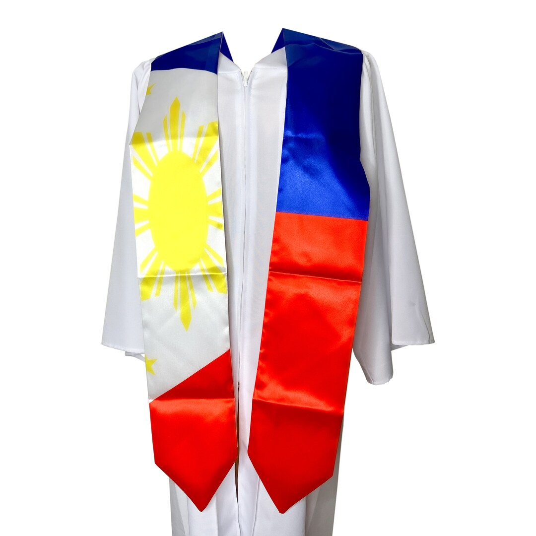 Philippine Graduation Stole ( Satin) - Etsy