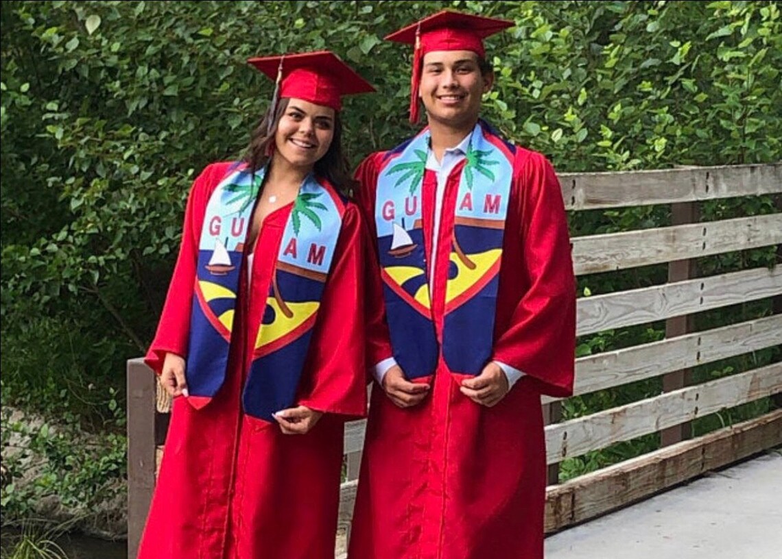 Guam Graduation Stole - Etsy