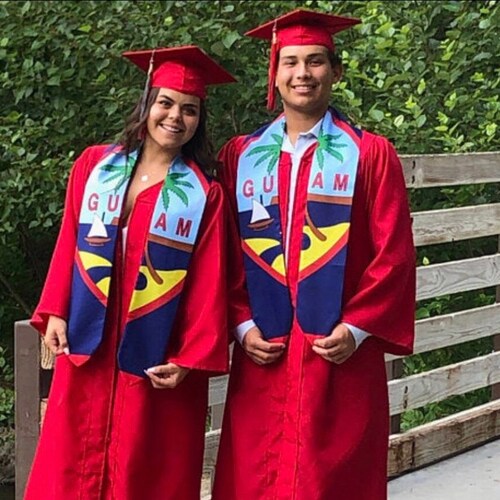 Guam Graduation Stole - Etsy