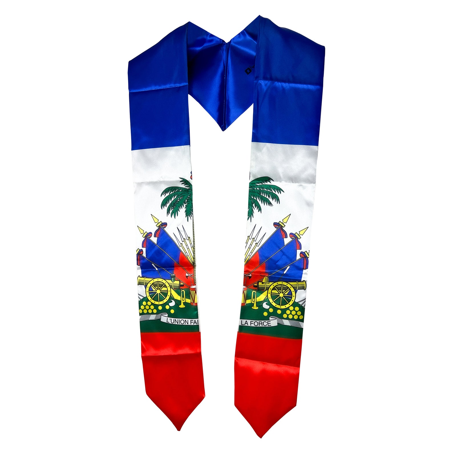 Haiti Haitian Flag Graduation Stole satin - Etsy
