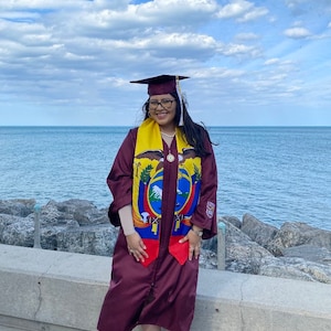 Ecuador Graduation Stole( Not Embroidered) - Etsy