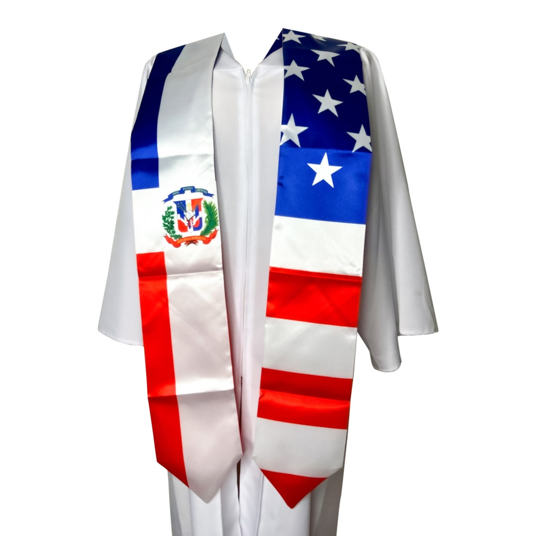 Republic Dominican Graduation Stole - Etsy