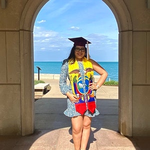 Ecuador Graduation Stole( Not Embroidered) - Etsy