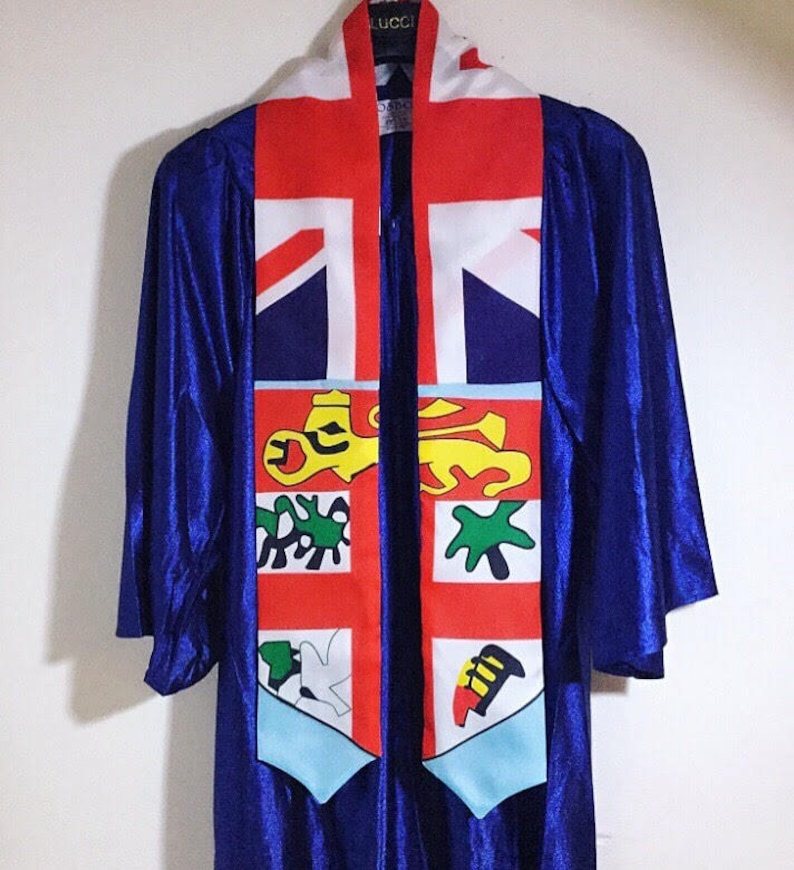Fiji Graduation Stole - Etsy