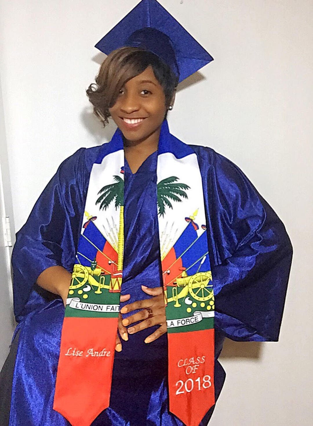Graduation Stole (embroidery) - Etsy