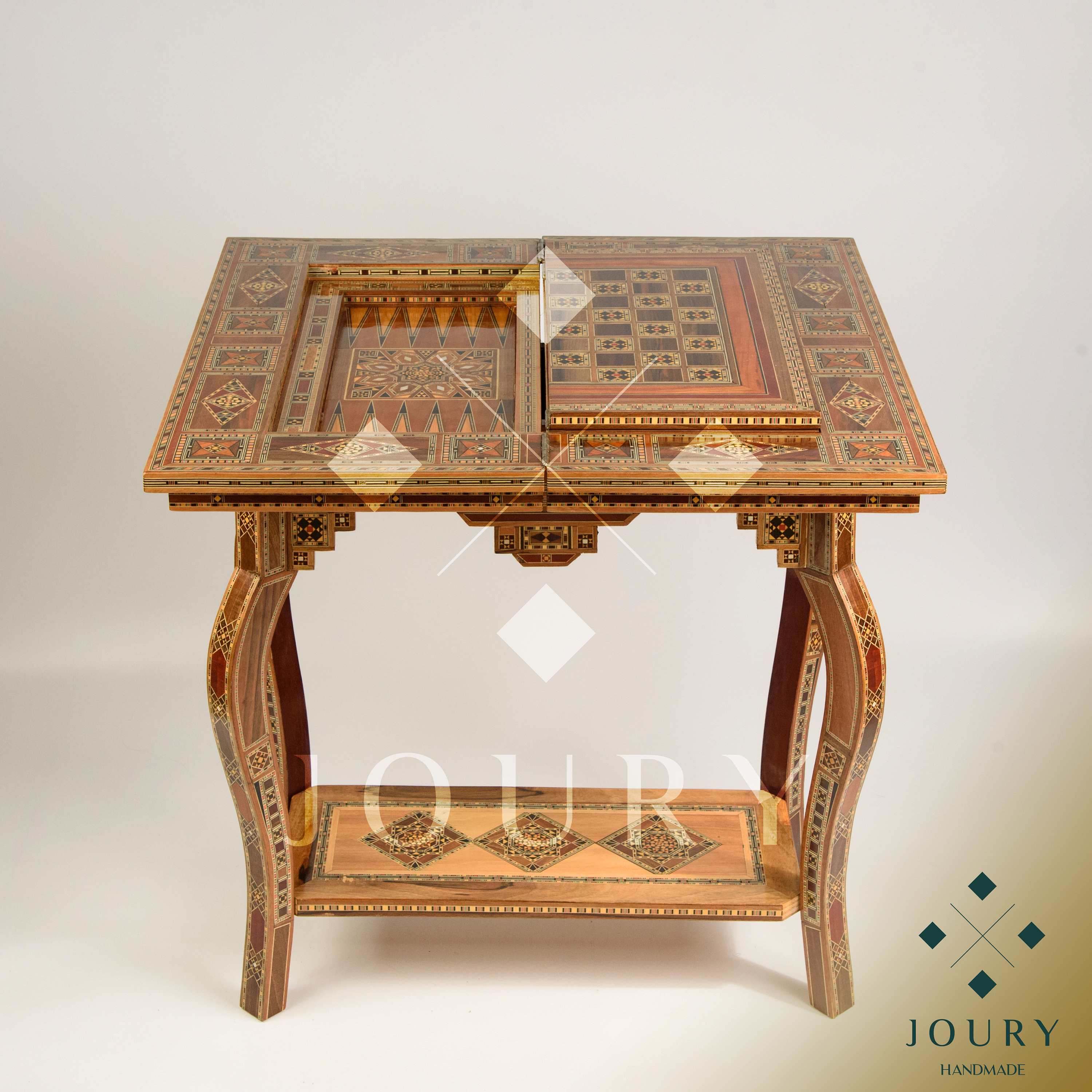 Handmade Wooden Chess Table Backgammon Poker Table /chess - Etsy