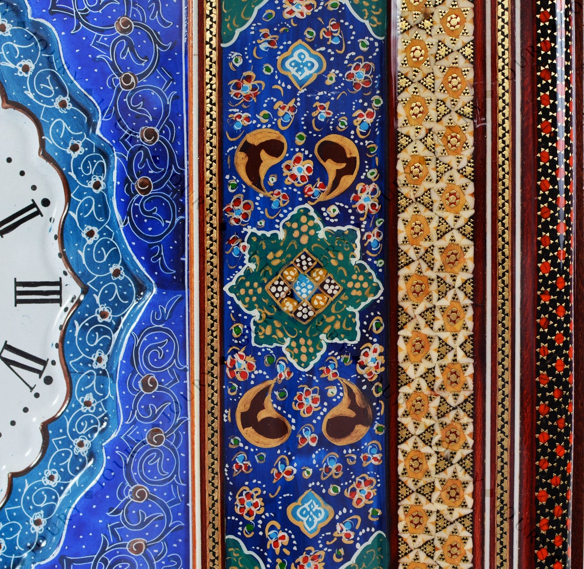 Wall Clock Wall Decor Watch Handmade Clock Christmas - Etsy