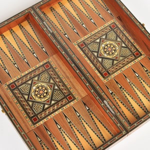 Luxury Backgammon Board, HQ Chess and Backgammon Set, 16 Inches Solid ...