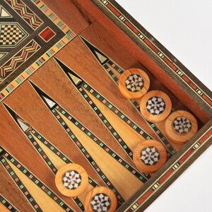 Luxury Backgammon Board, HQ Chess and Backgammon Set, 16 Inches Solid ...