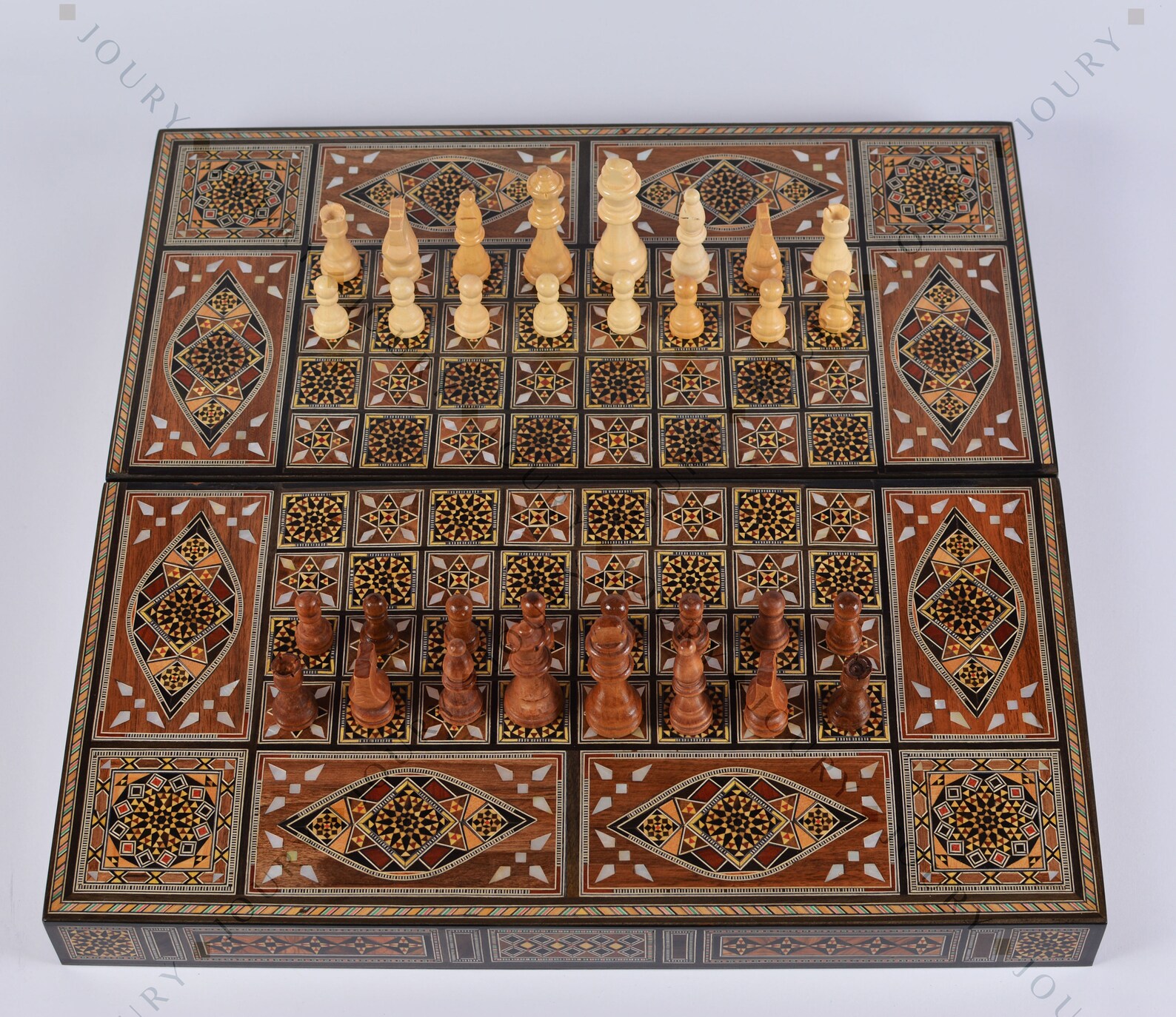 21 Super HQ Inlay Chess Board With Mother of Pearls - Etsy