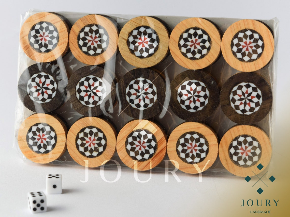 Wooden Backgammon Pieces Handcrafted Set of 30 Pieces Chess - Etsy Wooden Backgammon Pieces Handcrafted Set of 30 Pieces Chess - Etsy