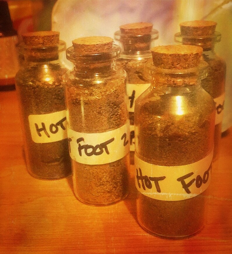 HOT FOOT Powder-banishing Hoodoo Powder - Etsy