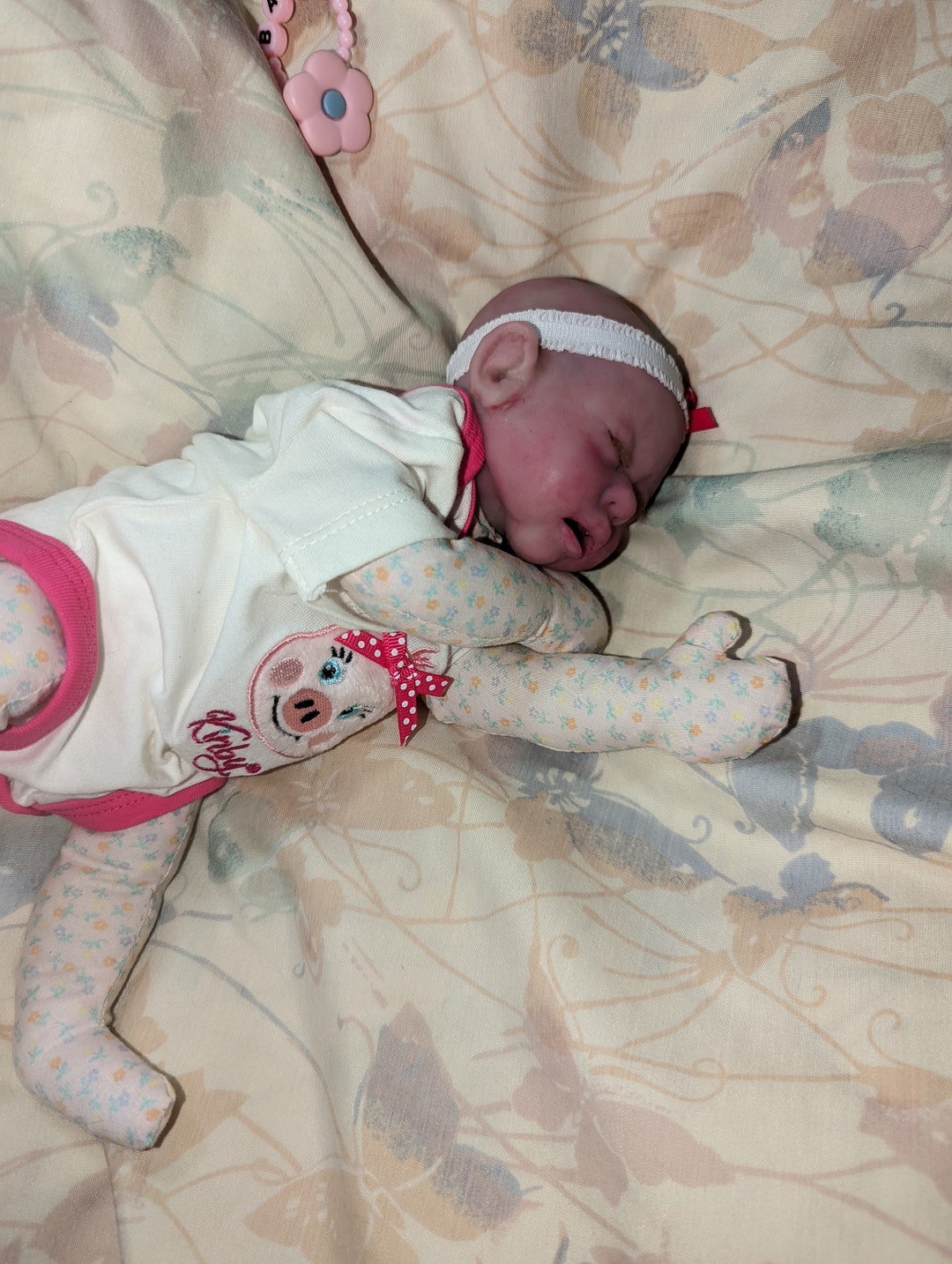 Ready to Ship 12 Booboo Preemie Silicone Head Cuddle Baby Girl Reborn ...