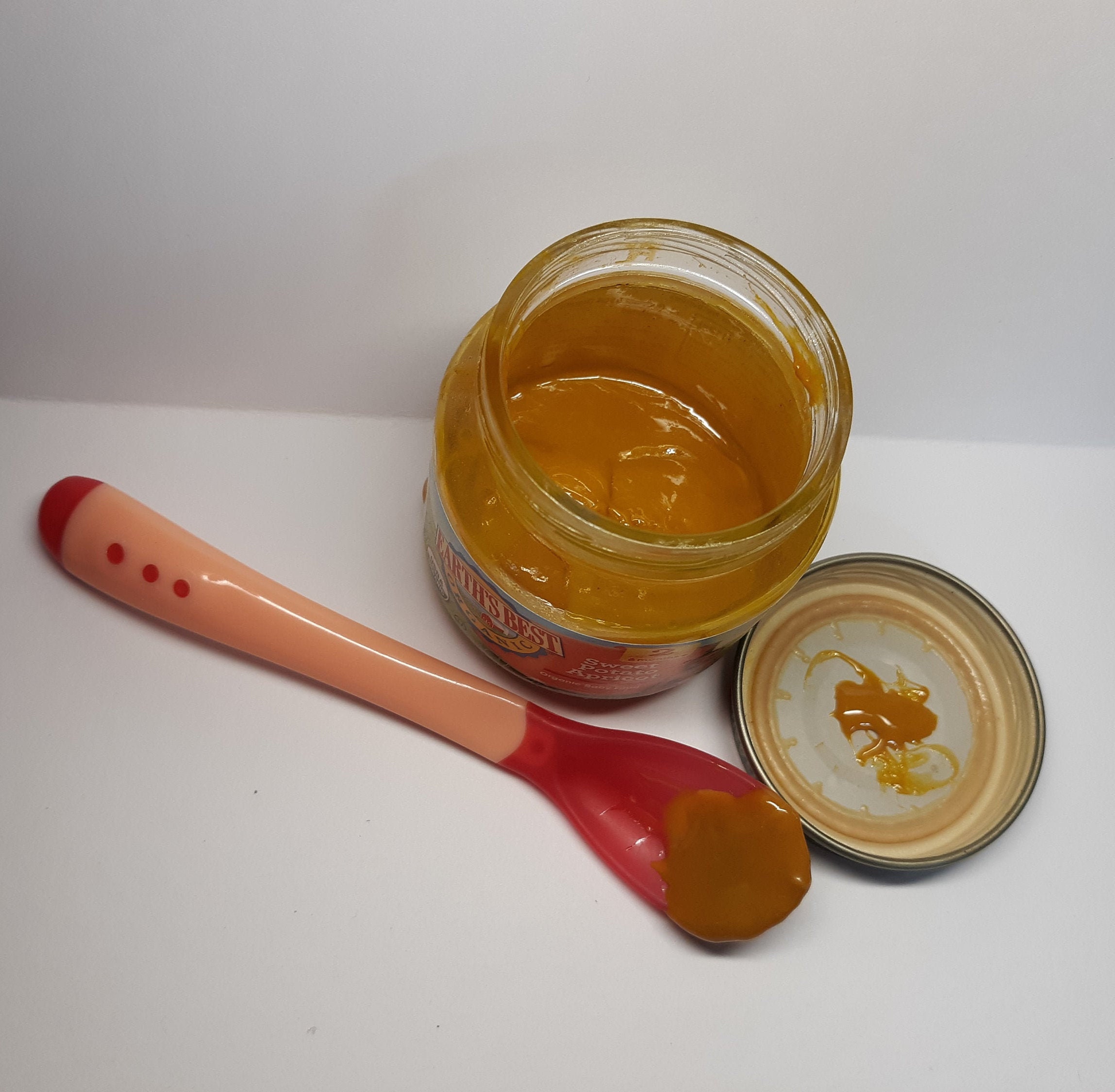 2 Random Real Baby Food Jars of Fake Faux Baby Food Reborn Doll Prop ...