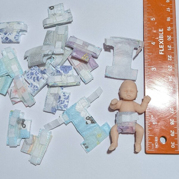 Miniature Diaper Dolls - Etsy