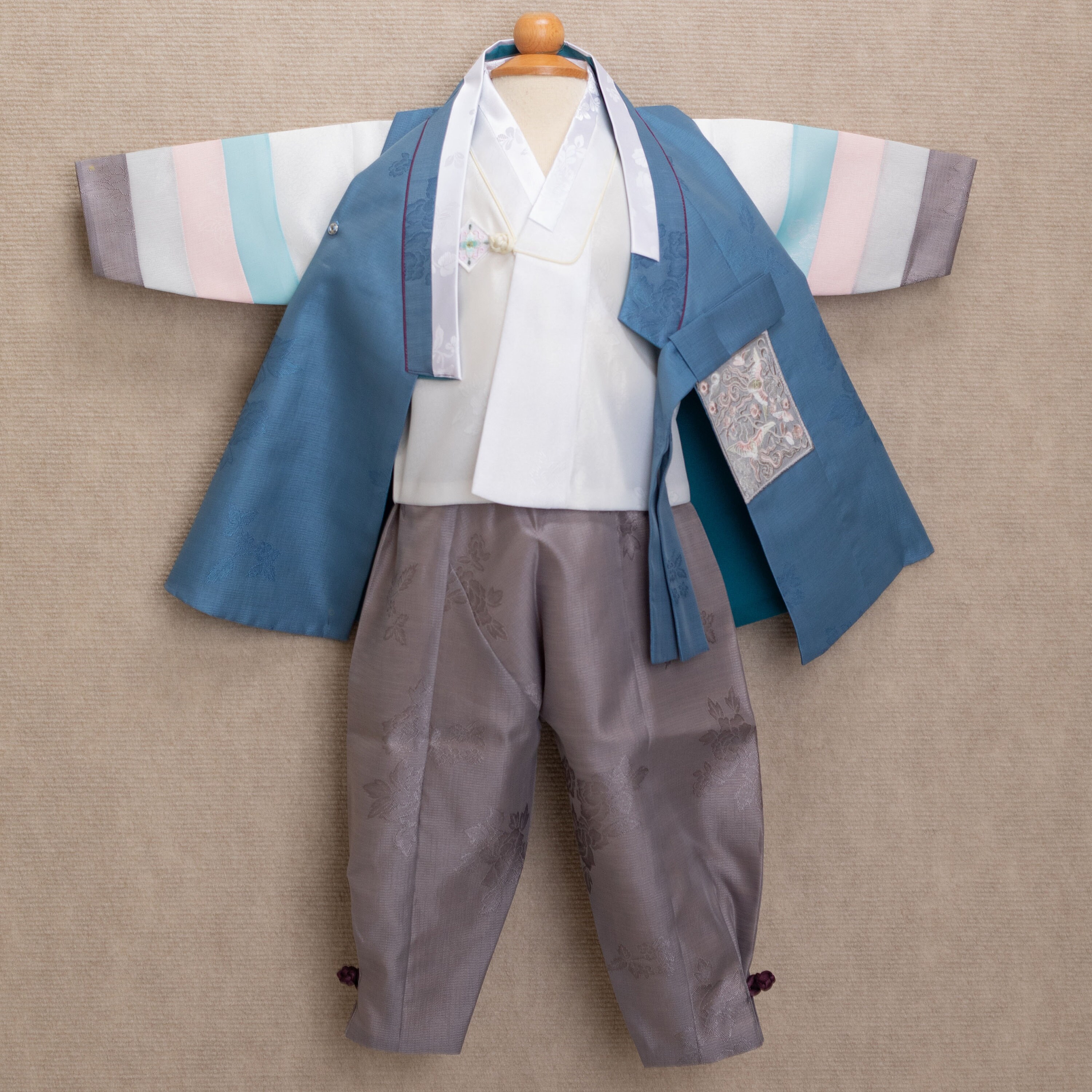 Luxury Prince HANBOK, Boy 1year, Korean 1ST Birthday Party, Dol Hanbok ...
