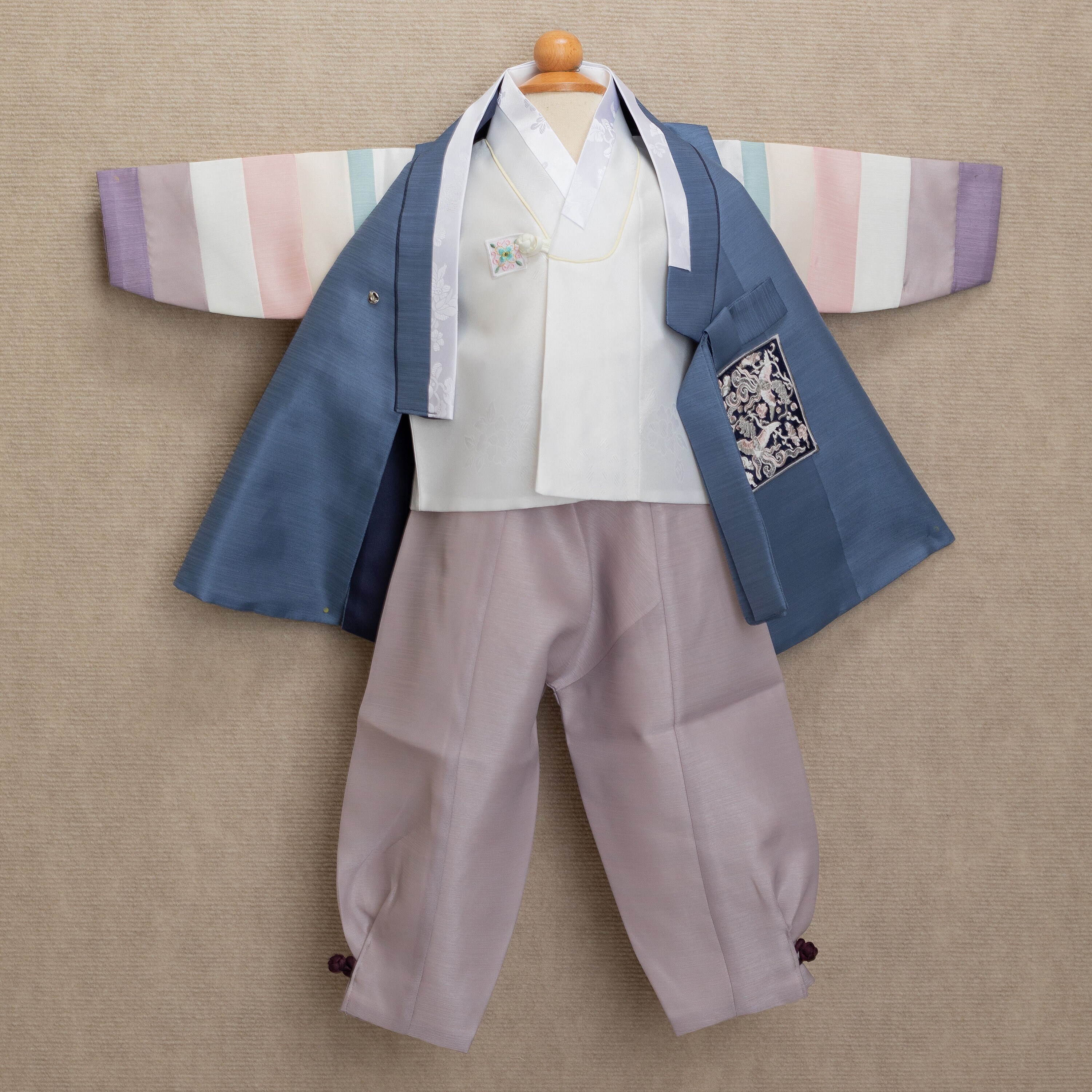 Luxury Prince HANBOK, Boy 1year, Korean 1ST Birthday Party, Dol Hanbok ...