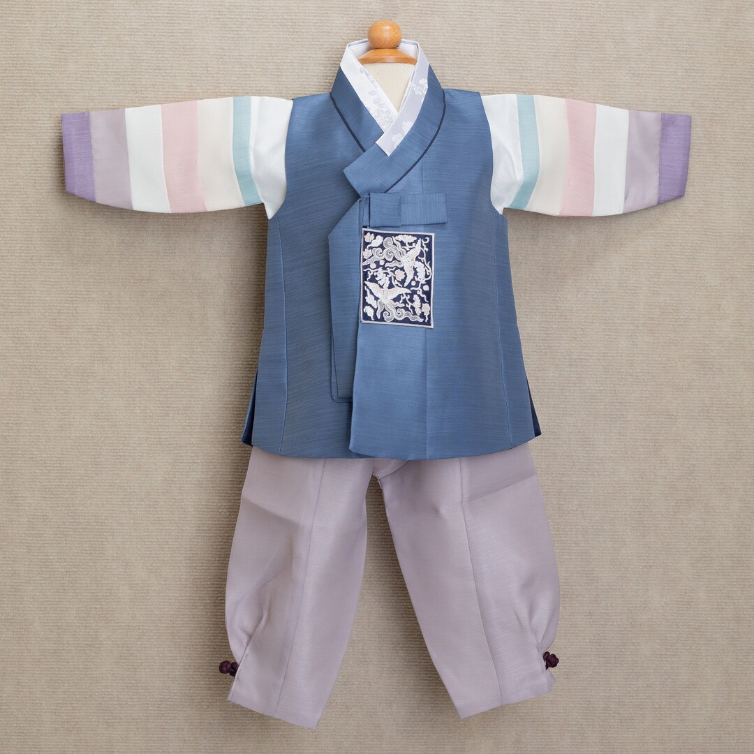 Luxury Prince HANBOK, Boy 1year, Korean 1ST Birthday Party, Dol Hanbok ...