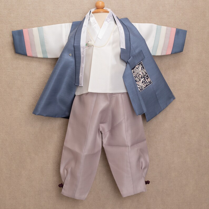 Luxury Prince HANBOK, Boy 1year, Korean 1ST Birthday Party, Dol Hanbok ...