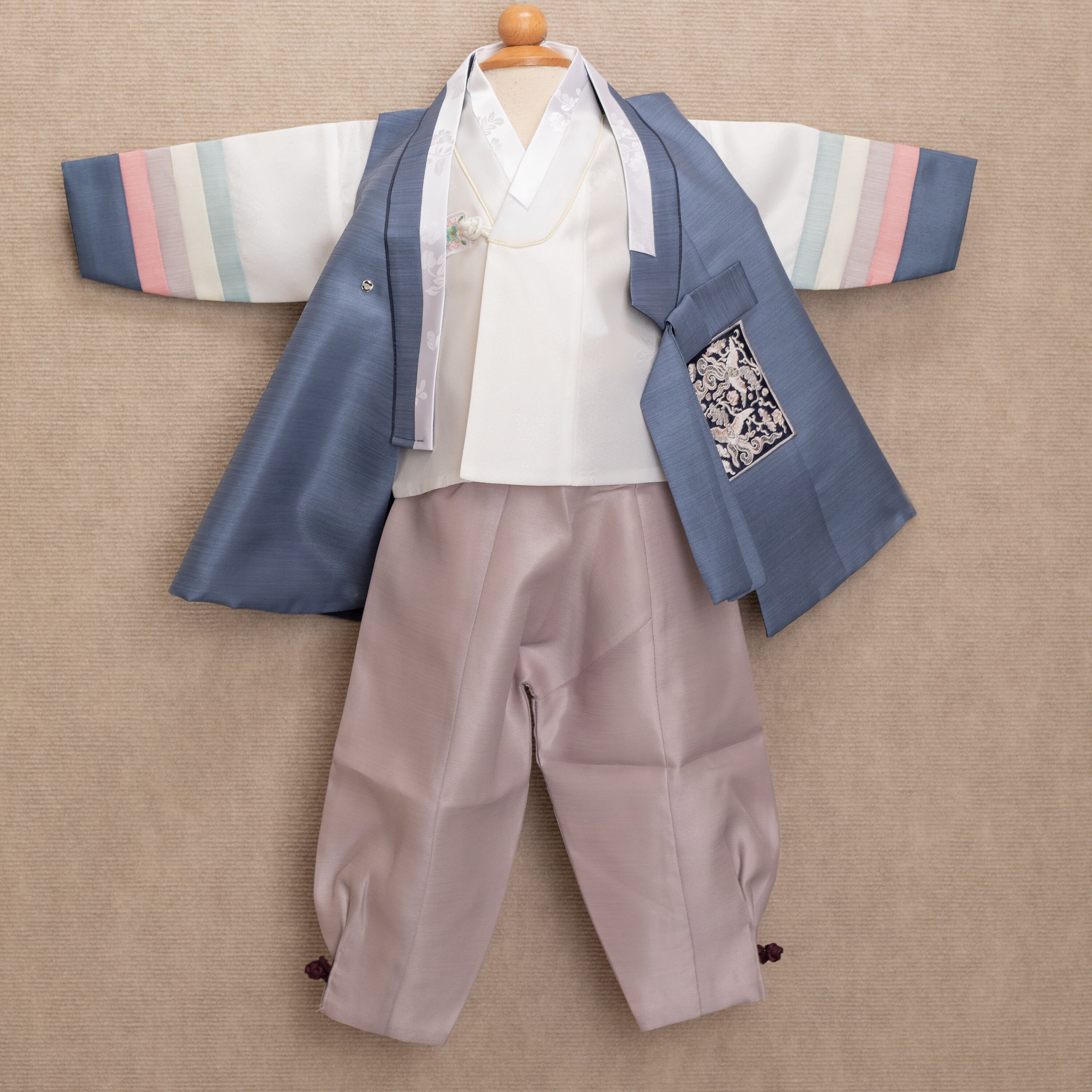 Luxury Prince HANBOK, Boy 1year, Korean 1ST Birthday Party, Dol Hanbok ...