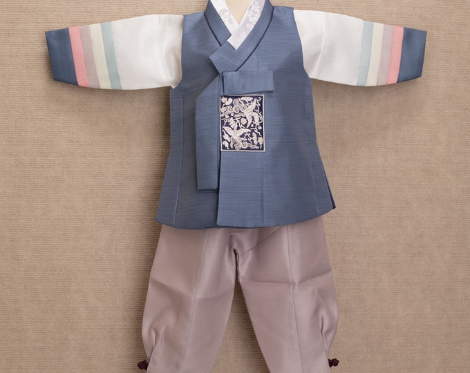 Luxury Prince HANBOK, Boy 1year, Korean 1ST Birthday Party, Dol Hanbok ...