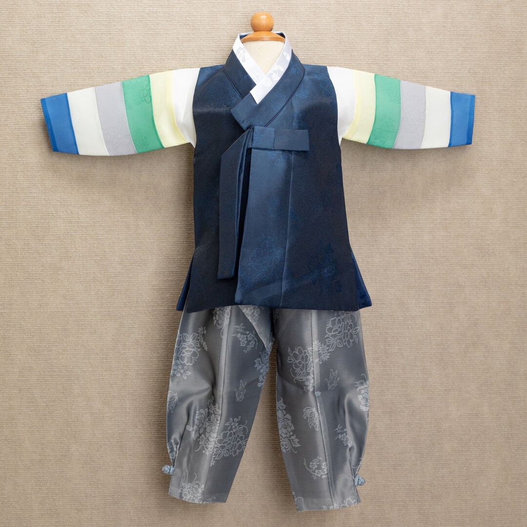 Luxury Prince HANBOK, Boy 1year, Korean 1ST Birthday Party, Dol Hanbok ...