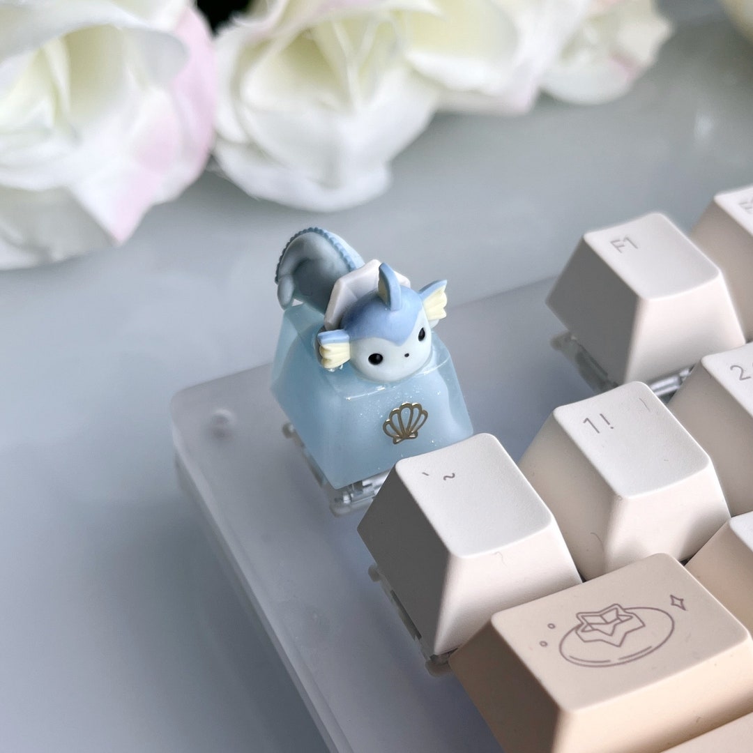 Water Evolution Keycap Handmade Artisans Cute Keycaps Anime Inspired - Etsy