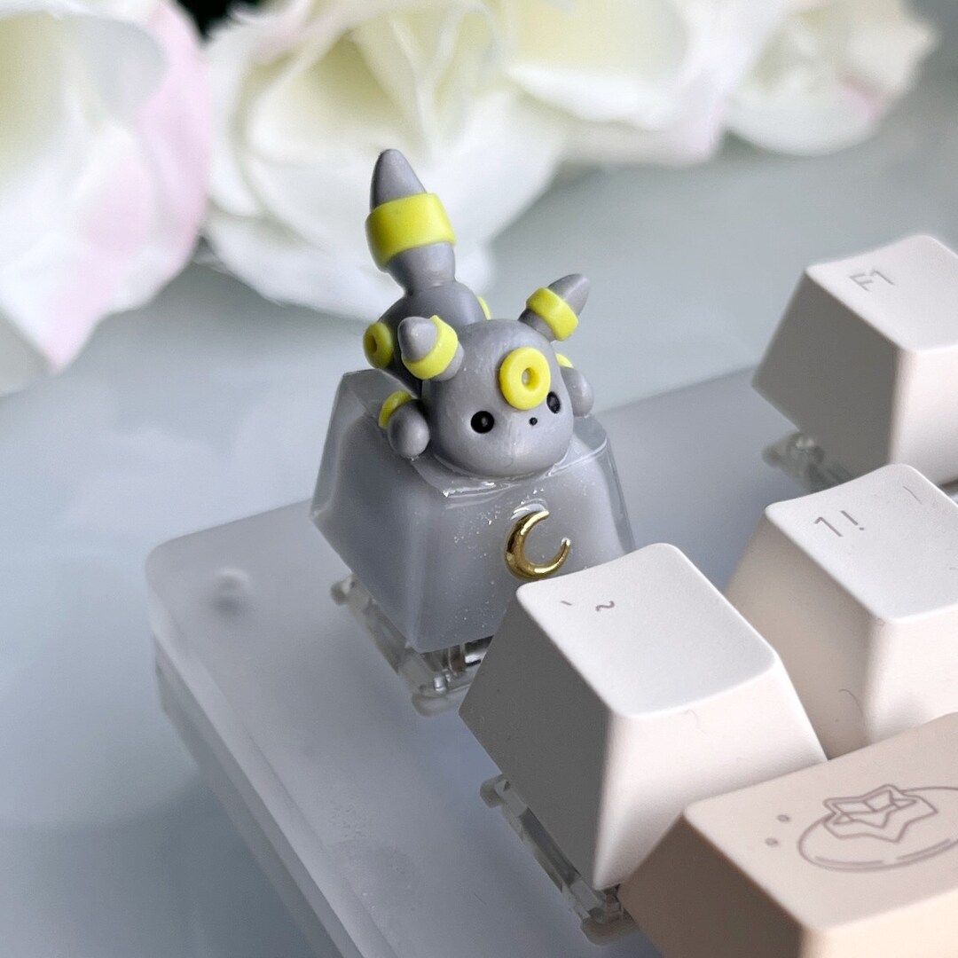 Umbreon Keycap Handmade Artisans Cute Keycaps Anime Inspired - Etsy