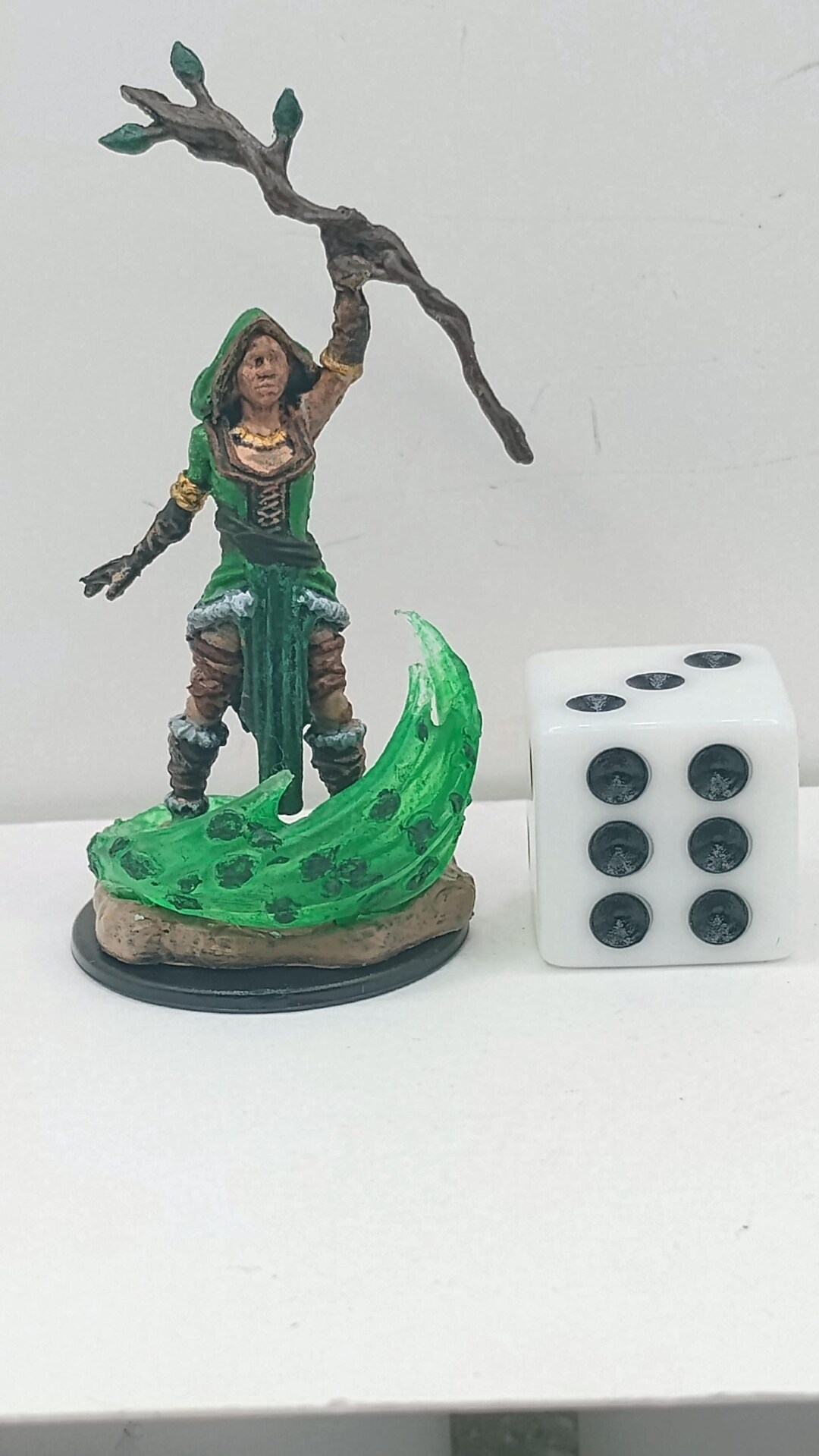 Female Human Druid Miniature: Forest Guardian - Etsy