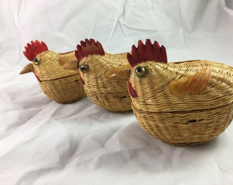 Rooster basket | Etsy