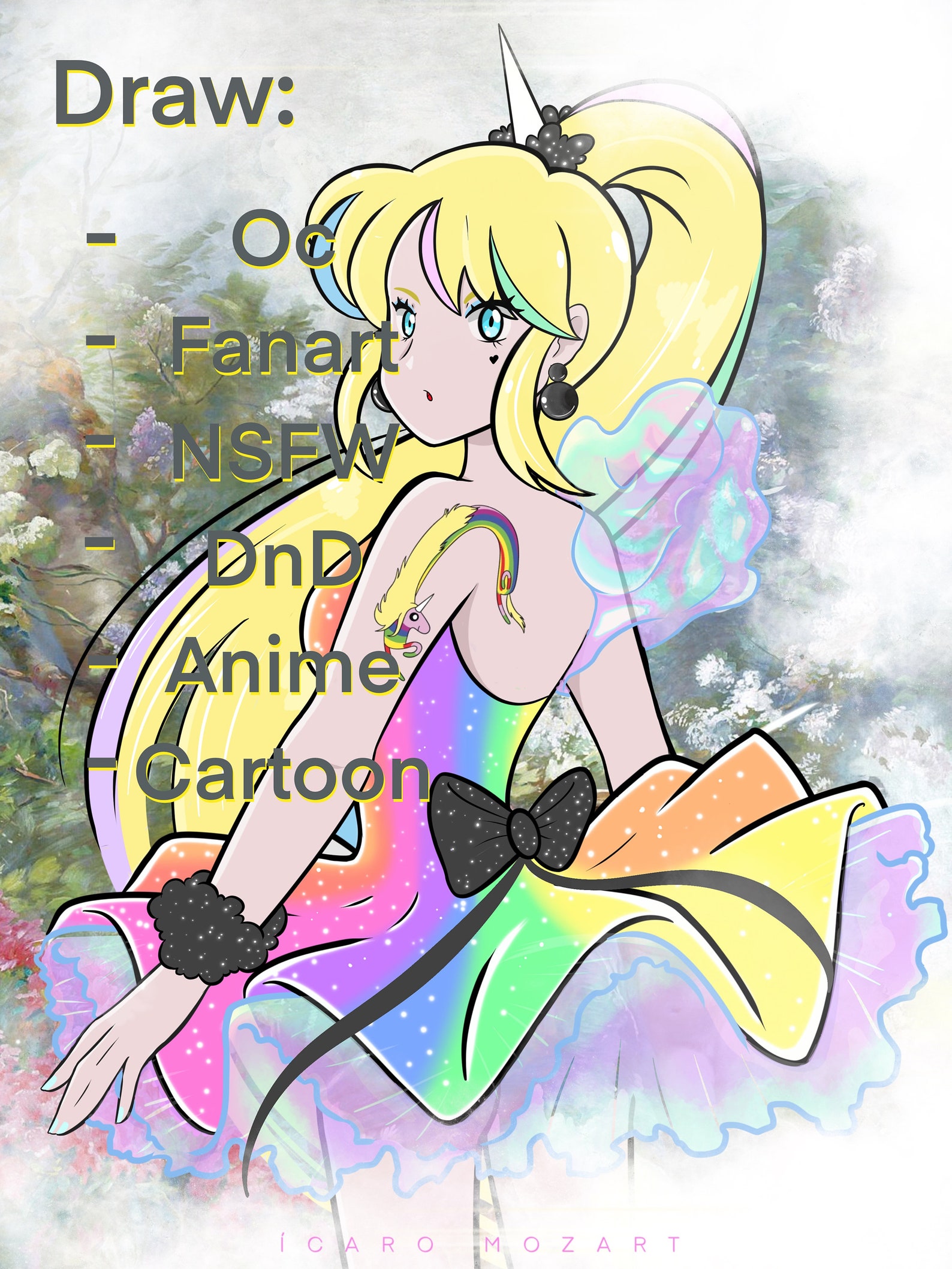 Anime Commission Art, Custom Anime Character Design and Illustration ...