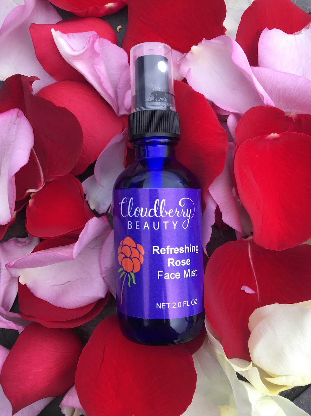Refreshing ROSE FACIAL SPRAY - Genuine Rose Water All Day Face Mist ...