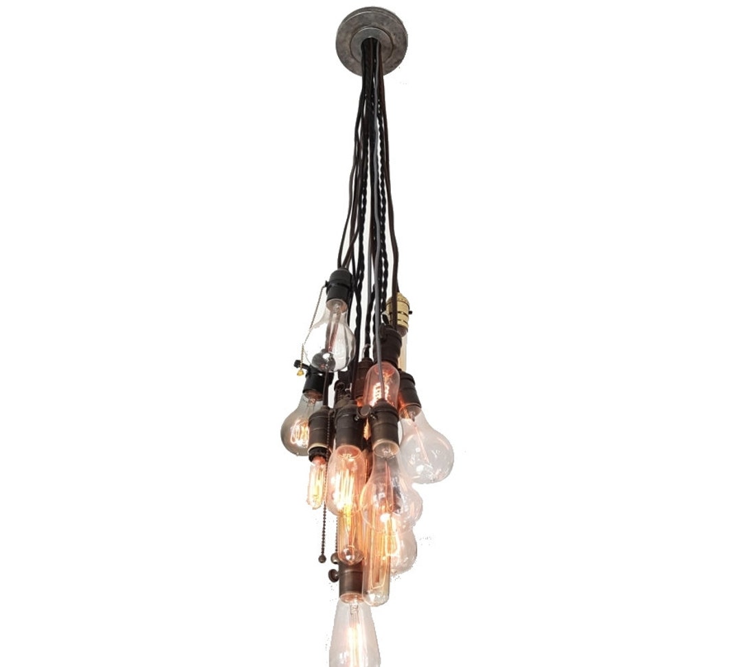 Bulb Chandelier - Etsy