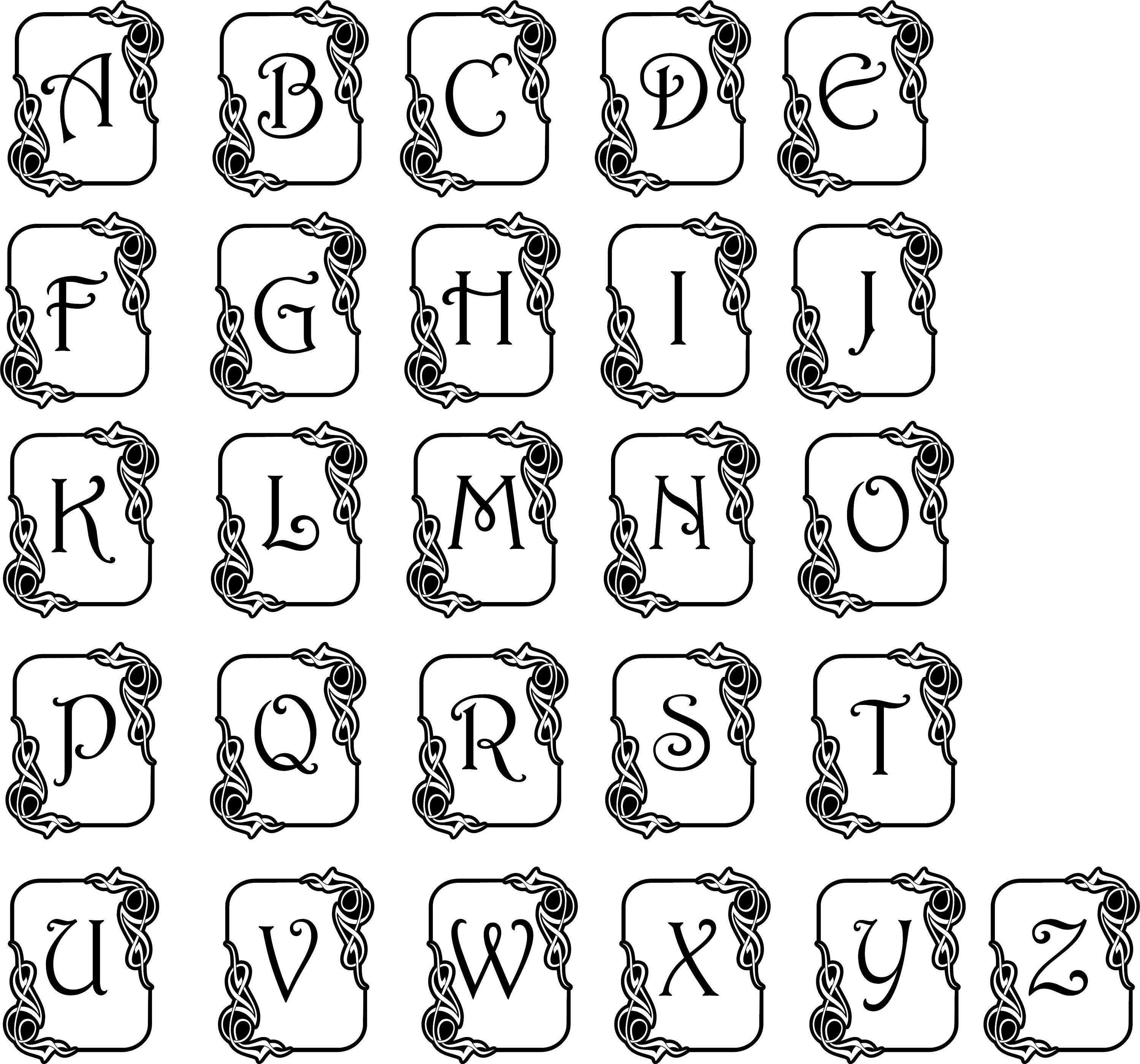 Personalized Letter Etched Glass Vinyl DYI Etched Glass - Etsy