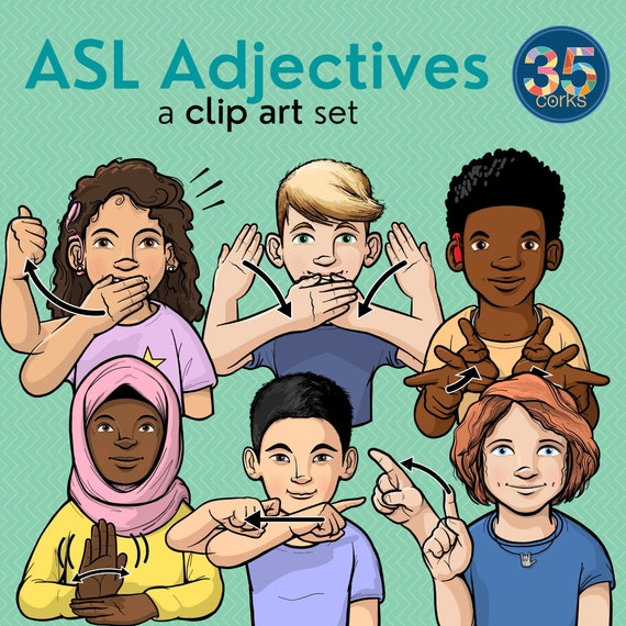 American Sign Language Adjectives QuickStudy American Sign Language
