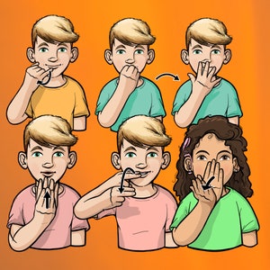 Basic Phonemes Educational Clip Art Set - 46 Phoneme PNG Files With ...